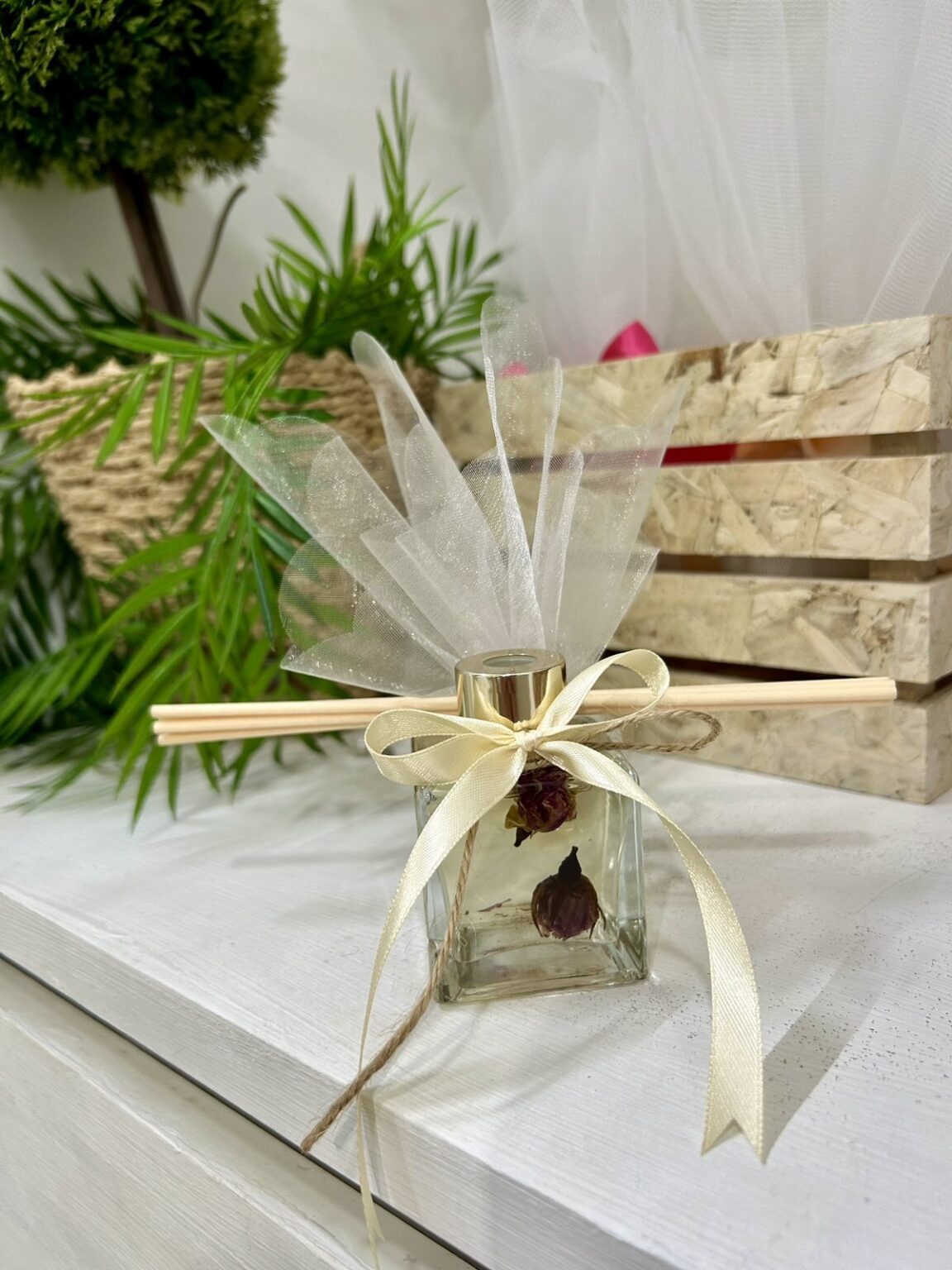 Μπομπονιέρα αρωματικό χώρου diffuser με στικς - Miss Vanity